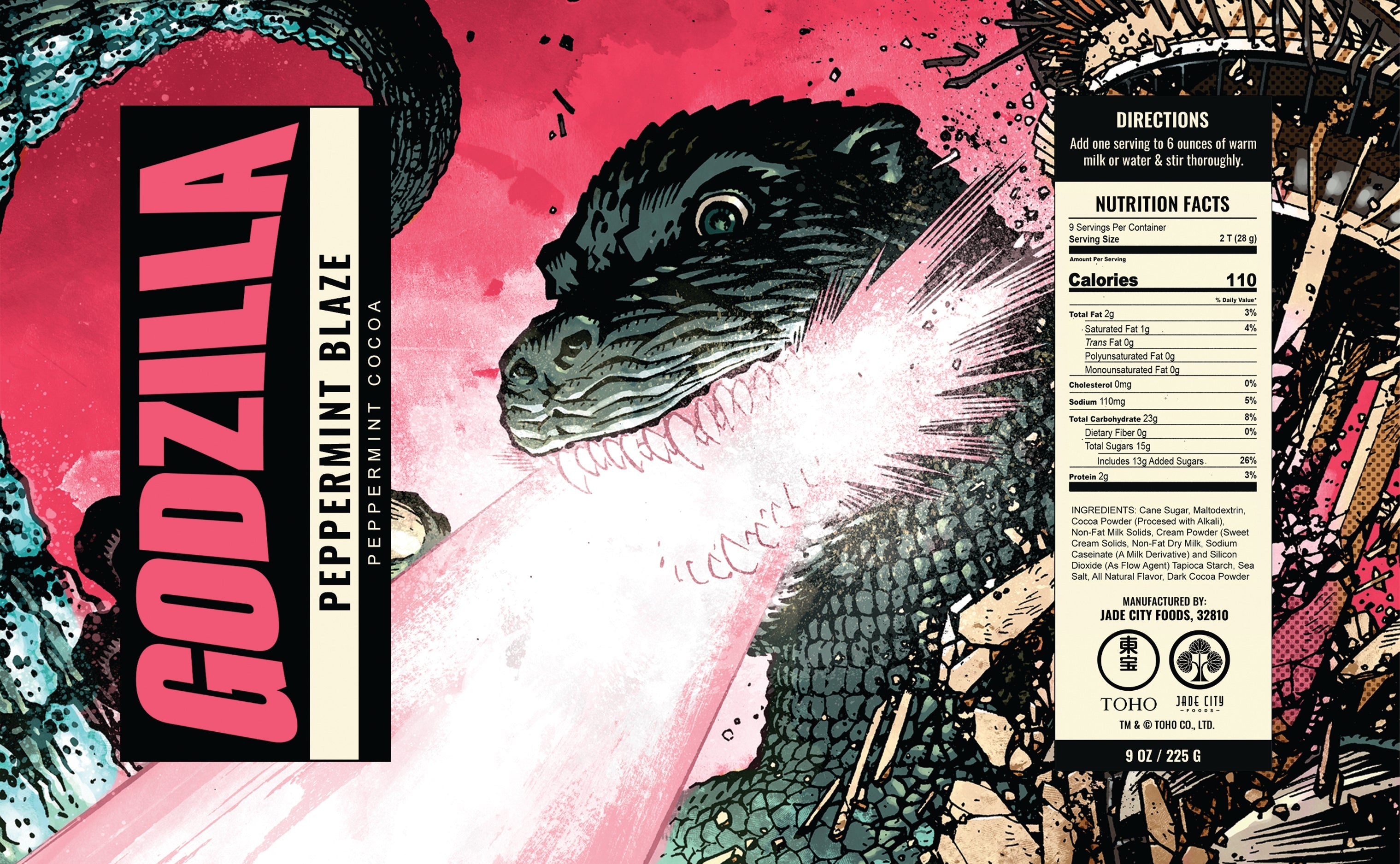 Godzilla Cocoa 4-Pack – GODZILLA FOODS