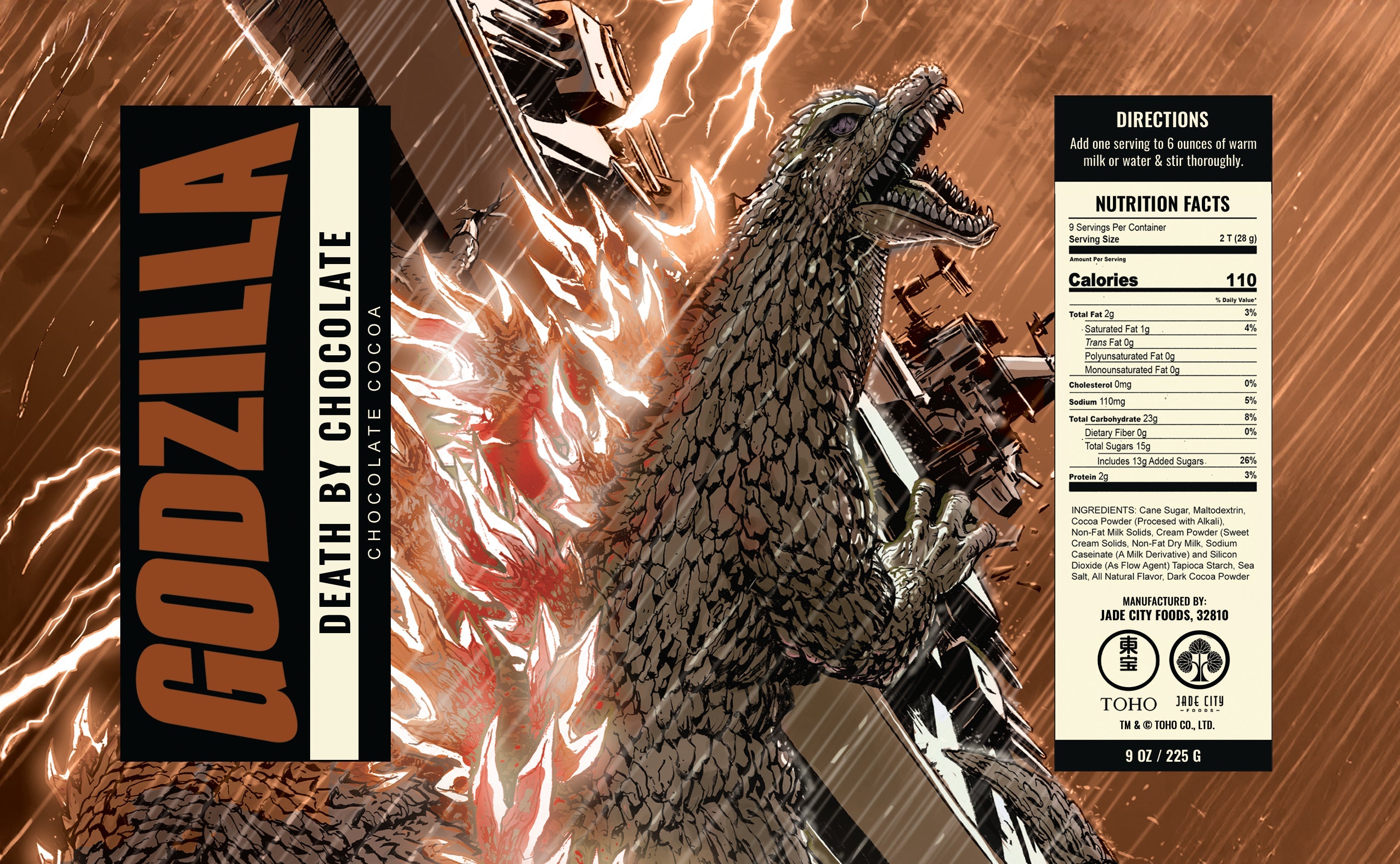 Godzilla Cocoa 4-Pack – GODZILLA FOODS