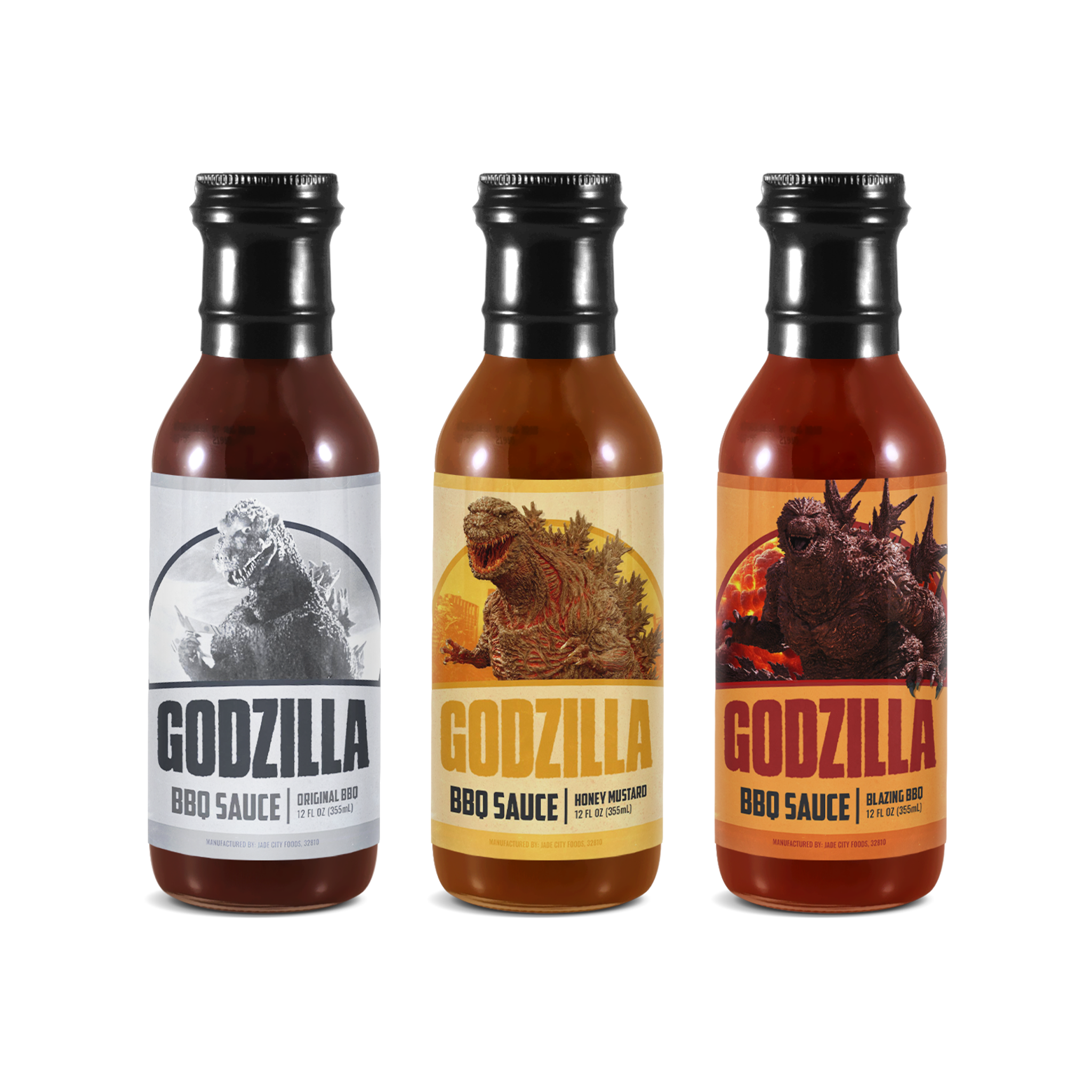 Godzilla's BBQ Sauce 3-Pack – GODZILLA FOODS