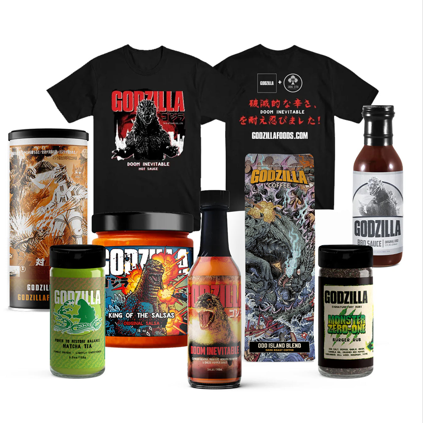 Godzilla Set w/ Tee – GODZILLA FOODS
