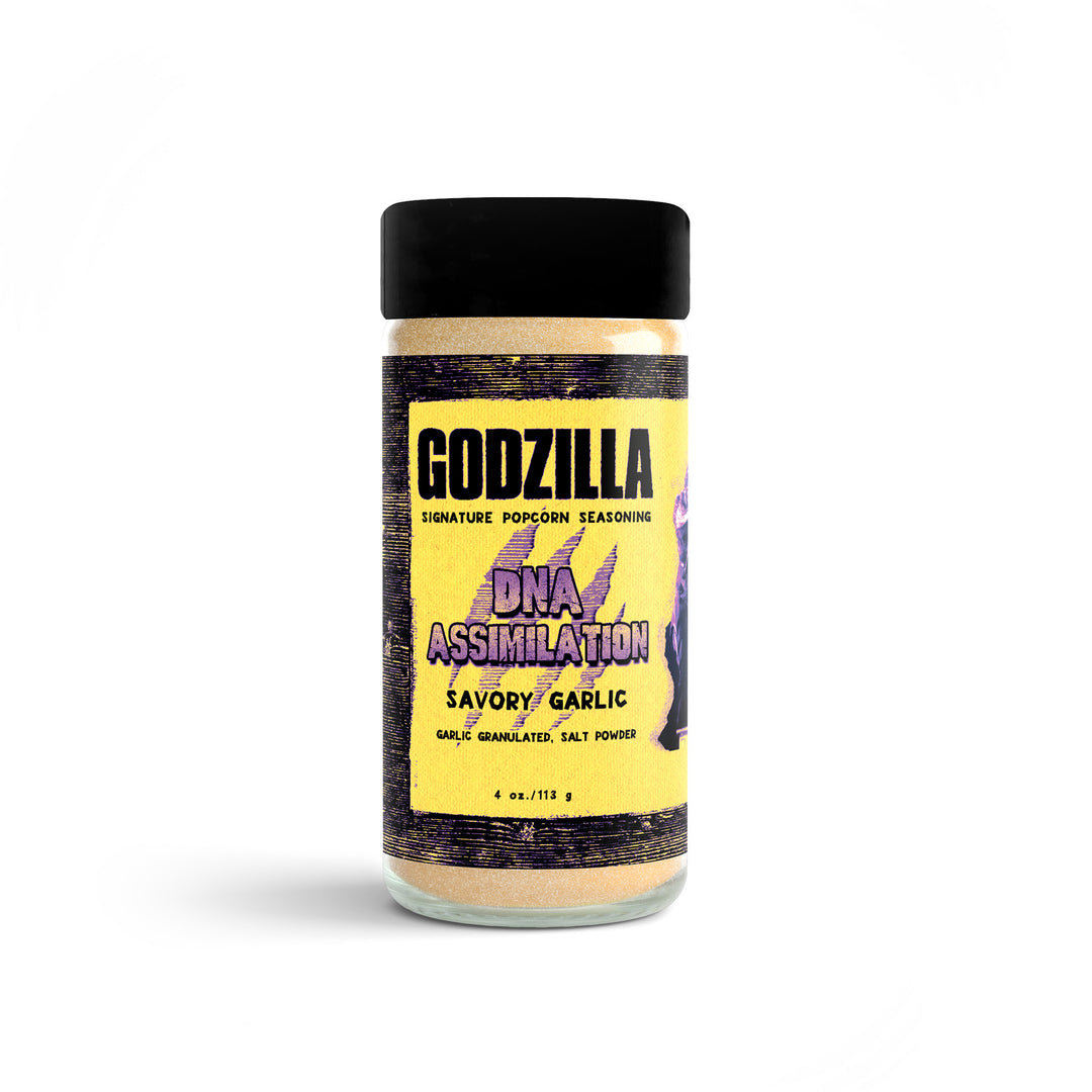 Orga's DNA Assimilation : Savory Garlic Popcorn Seasoning – GODZILLA FOODS