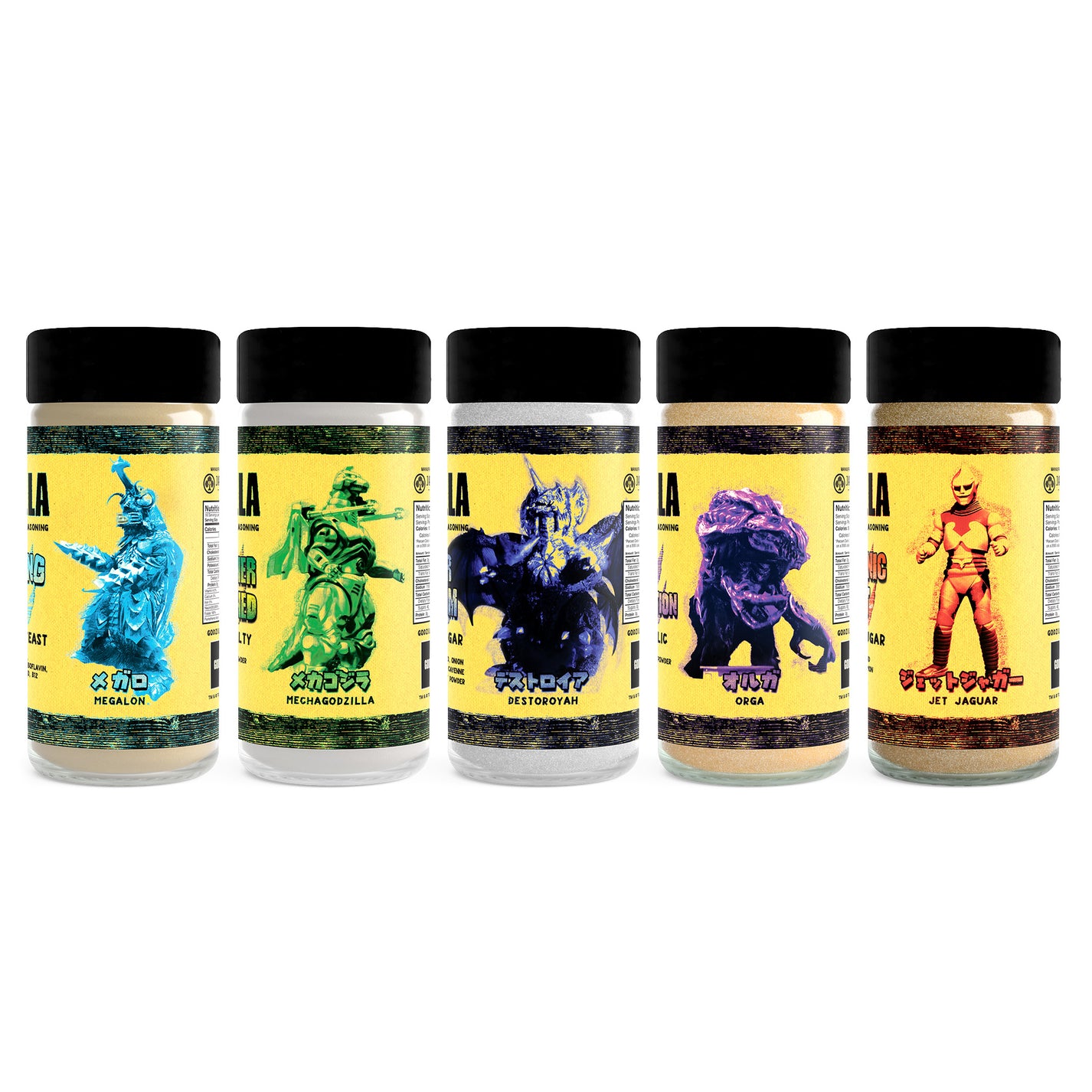 Godzilla Popcorn Seasoning 5-Pack – GODZILLA FOODS