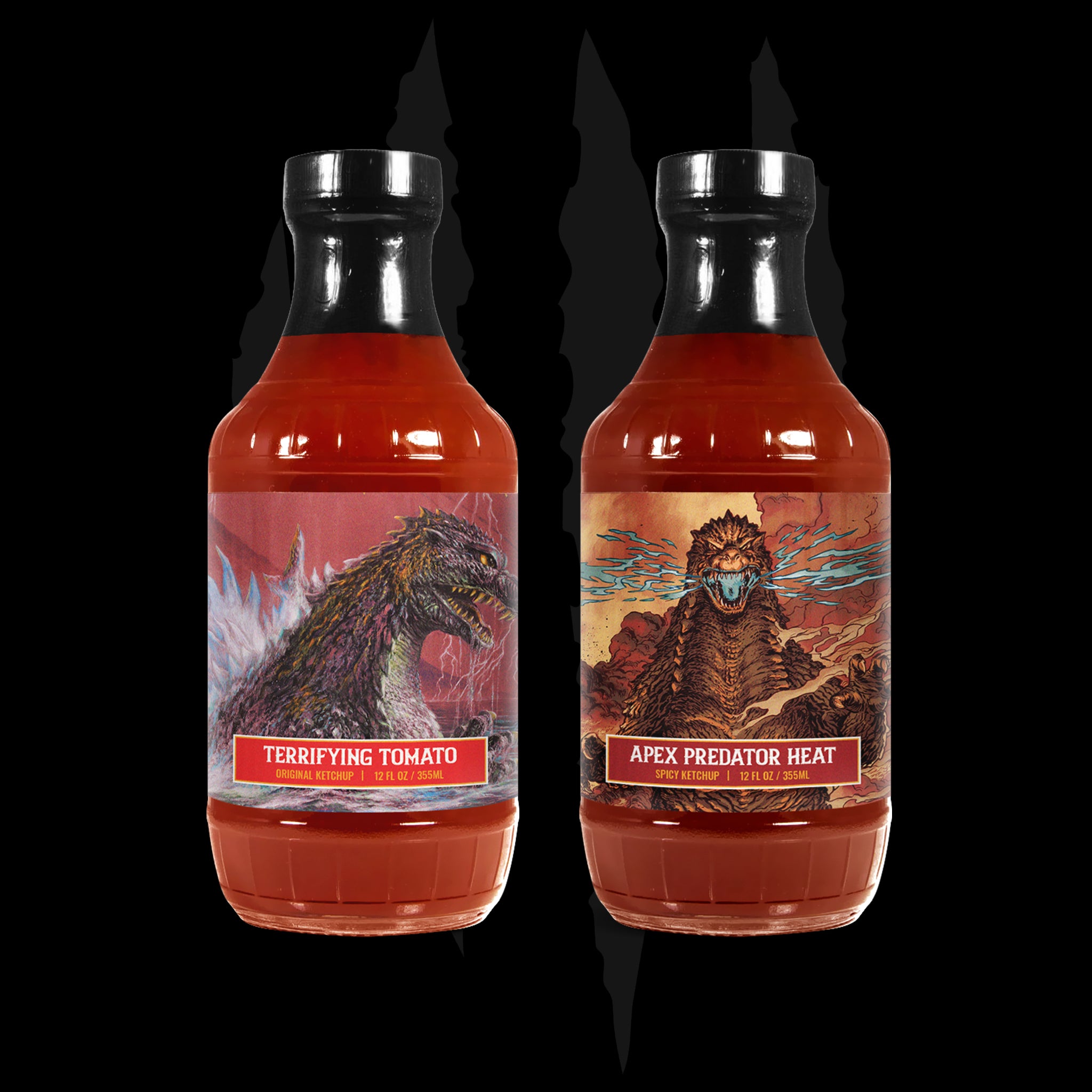 Godzilla's Ketchup 2-Pack – GODZILLA FOODS