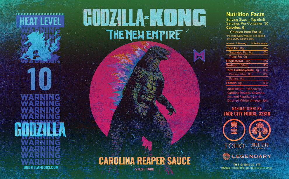 Godzilla's Carolina Reaper Sauce – GODZILLA FOODS