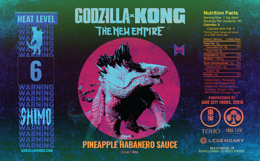 Shimo's Pineapple Habanero Sauce – GODZILLA FOODS