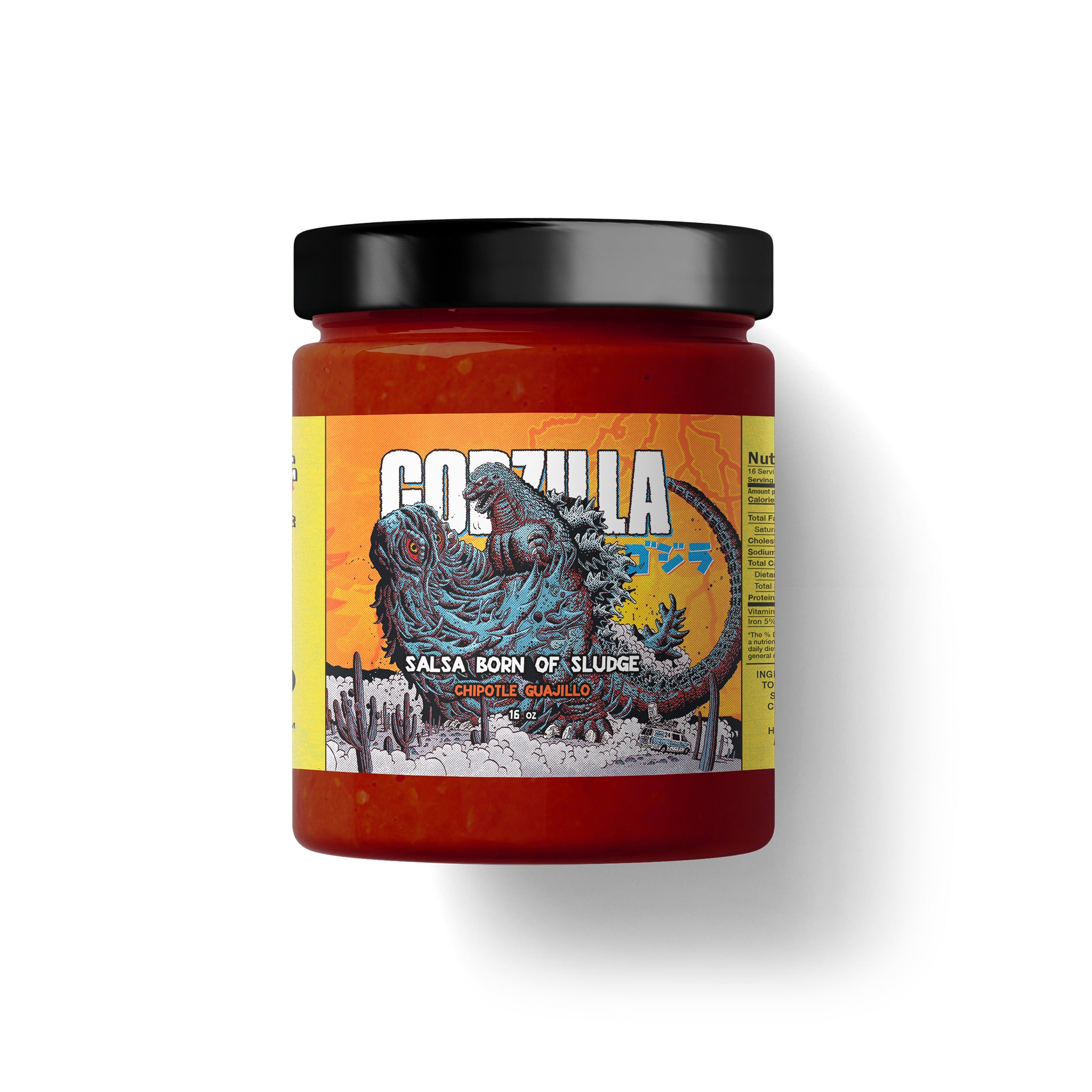 Godzilla's Salsa Born of Sludge: Chipotle Guajillo – GODZILLA FOODS