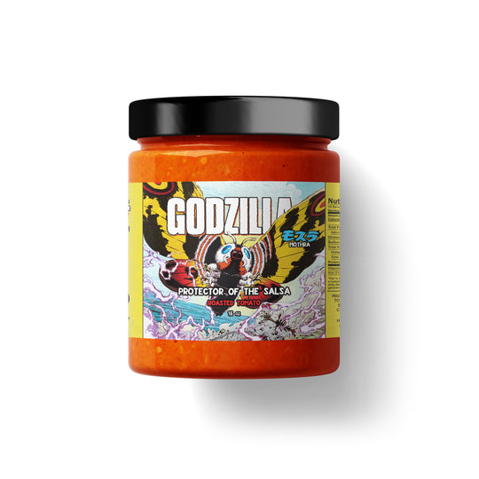 Mothra's Protector of the Salsa: Roasted Tomato – GODZILLA FOODS