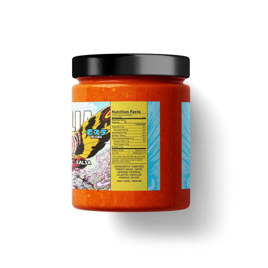 Mothra's Protector of the Salsa: Roasted Tomato – GODZILLA FOODS